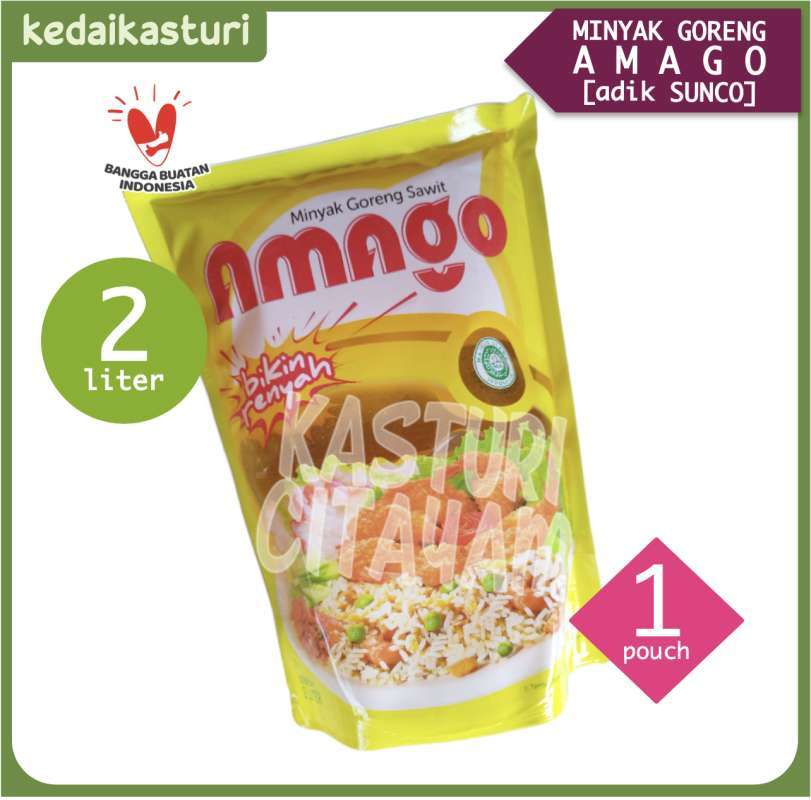 Promo Amago 2 Liter Minyak Goreng Sunco [1 Karton X 6 Pouch] Diskon 15% ...