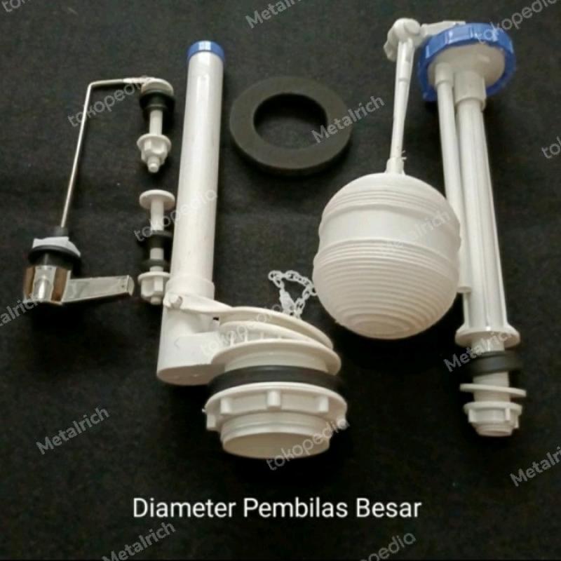 Promo Pelampung Closet Duduk Engkol Komplit/spare Part Closet Duduk ...