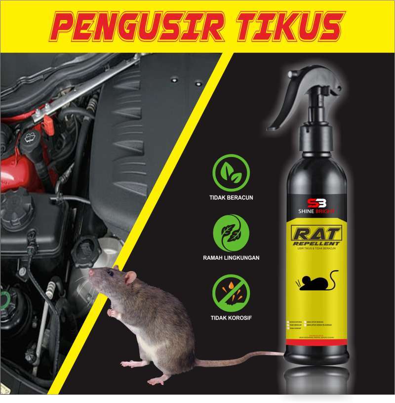 Jual Shinebrigh Rat Repellent Cairan Pengusir Tikus Di Seller Toko Nr ...