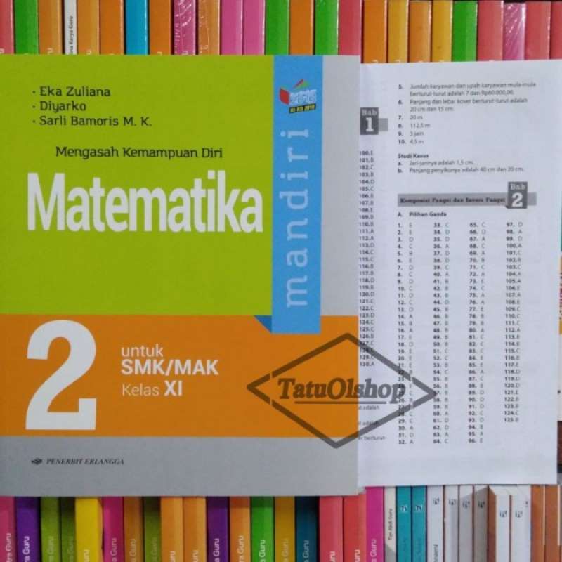 Promo Buku Soal Mandiri Matematika SMK Kelas 11 2 XI KIKD Original ...
