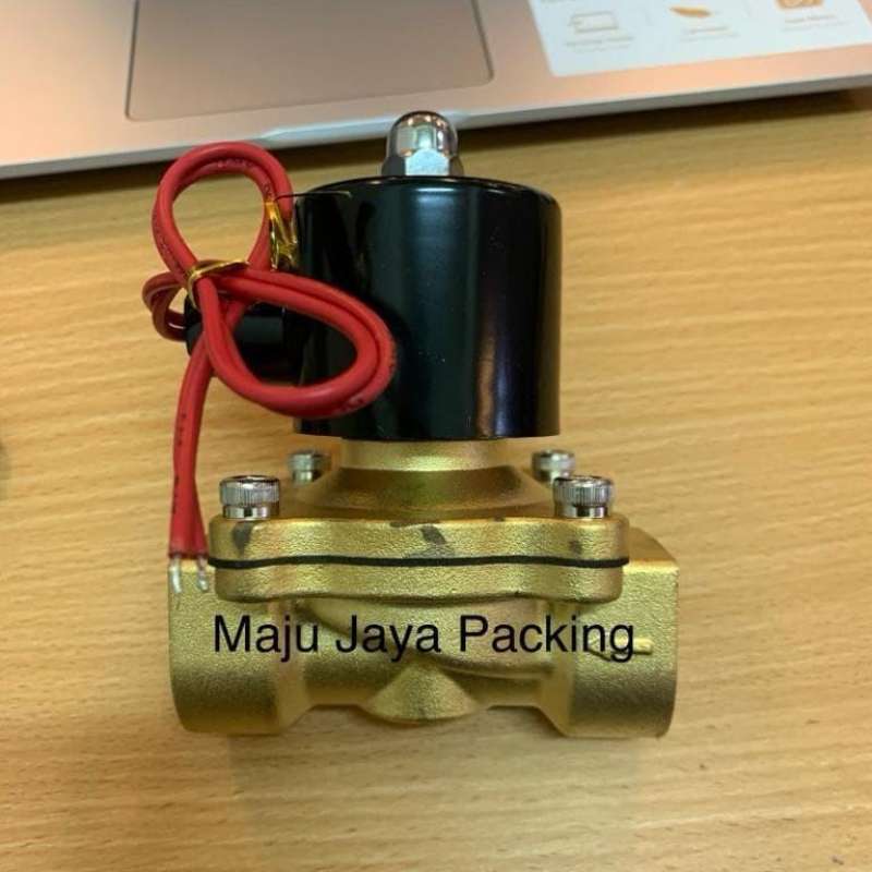 Jual Solenoid Valve 2 Way Kuningan Drat 3/4 Inch 220v Normally Closed Di Seller Maju Jaya ...