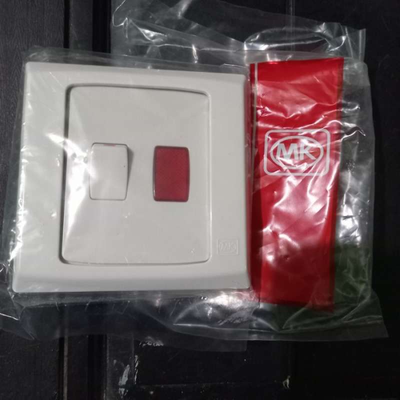 Promo Saklar Water Heater 1 Gang Merek Mk Tipe-s8423 20a Dengan Lampu ...