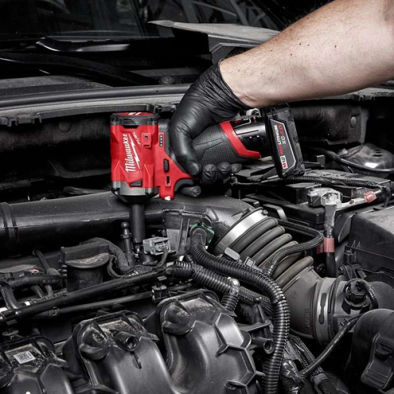 Promo Stubby Impact Wrench 1/2 Milwaukee M12 Fiwf12-0 (unit Only ...