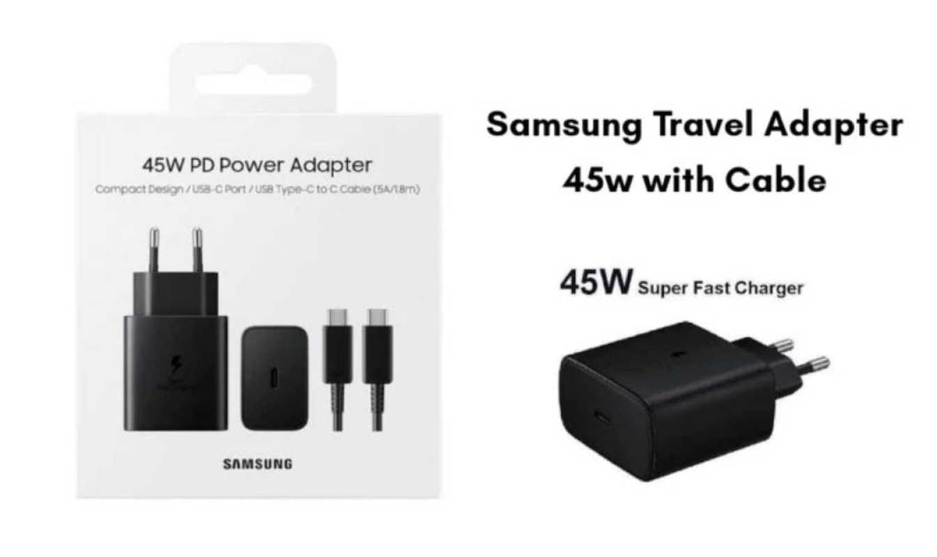 Jual Samsung Charger Travel Adapter 45w With Cable Type C 100% Ori Sein ...