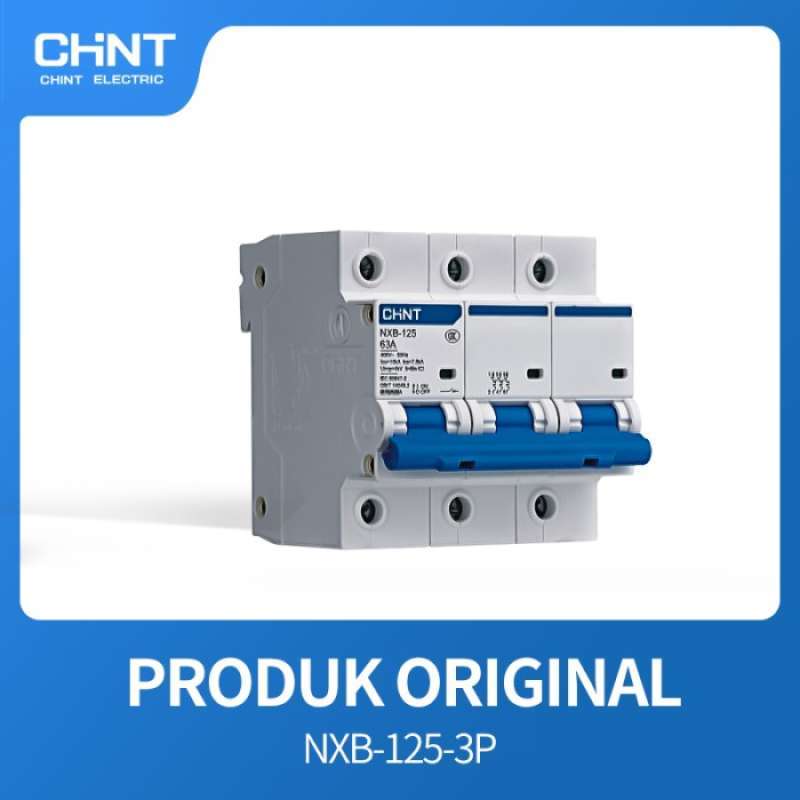 Promo CHINT Din-Rail MCCB NXB-125 / 3P Diskon 23% di Seller Listrica Store - Kalibata, Kota ...