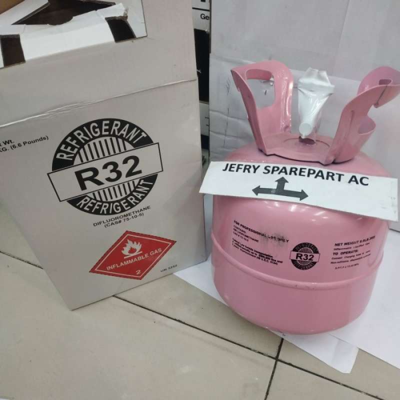 Promo FREON R32 REFRIGERANT FREON AC TABUNG MINI 3KG Diskon 33% di ...