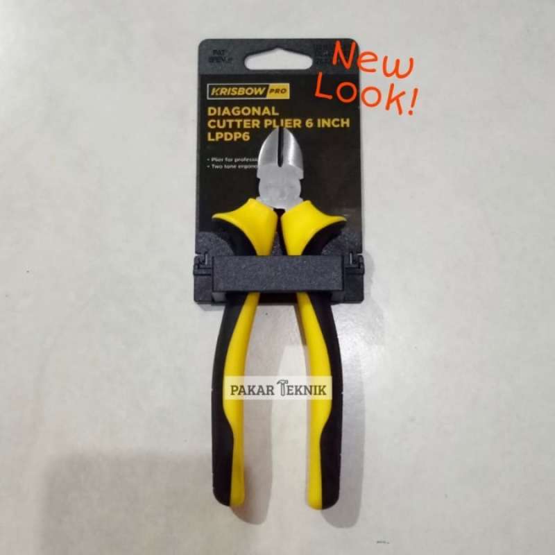 Promo Tang Potong Merah / Diagonal Cutting Plier Red 6 Krisbow Diskon ...