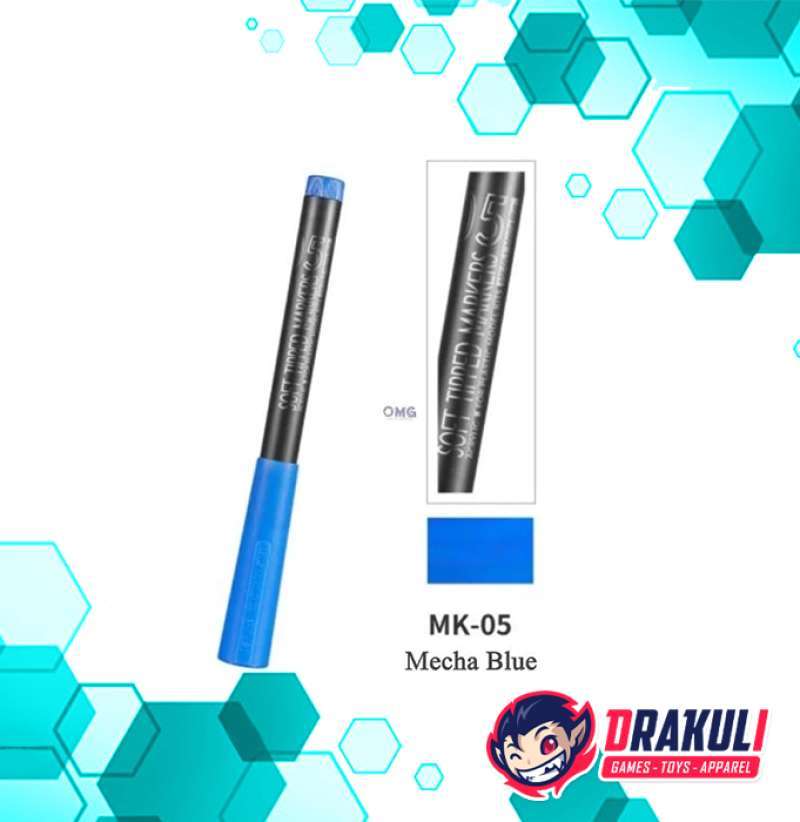 Jual DSPIAE Soft Tipped Markers MK-05 Mecha Blue di Seller Drakuli Hobbies Official Store ...