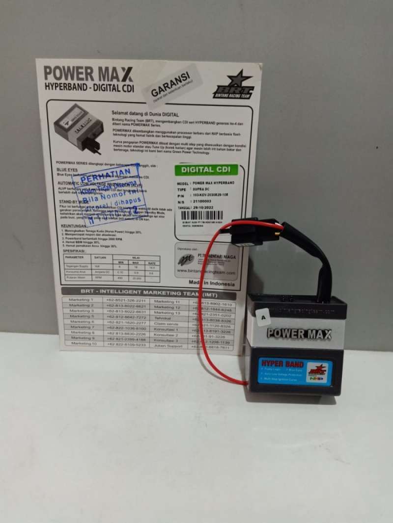 Promo Cdi Supra Grand Revo 100 Brt Power Max Hyperband Diskon 13% di ...