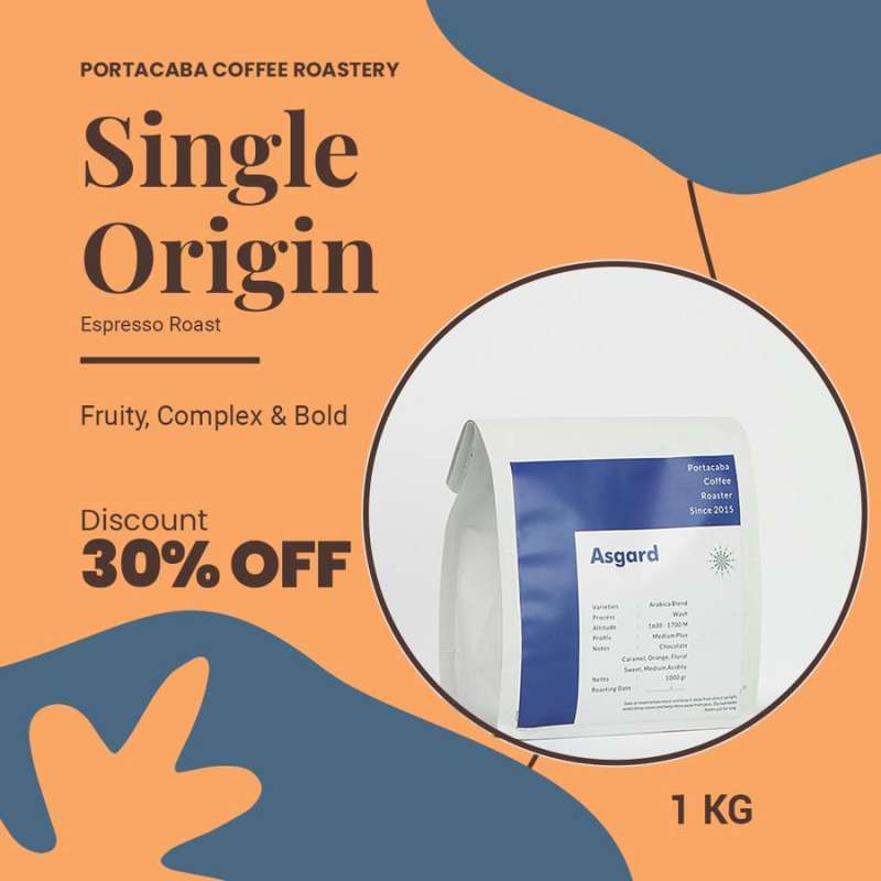 Jual KOPI GARUT ARABIKA 1000 GR ASGARD PORTACABA ROASTER di Seller ...