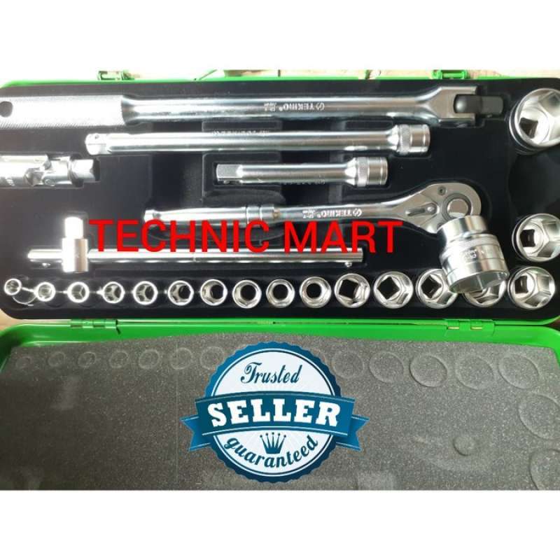 Jual TEKIRO JAPAN ORIGINAL Kunci Sok Set 24pcs 8-32mm -Socket Soket di ...