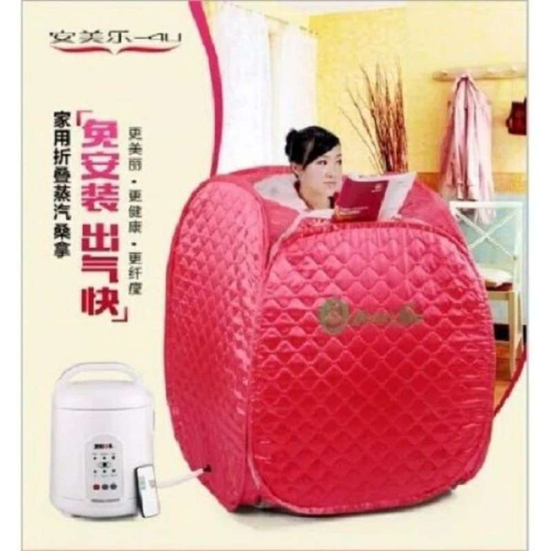 Promo SAUNA STEAM PORTABLE HOME SPA ALAT SAUNA Mandi Uap Diskon 23% di ...