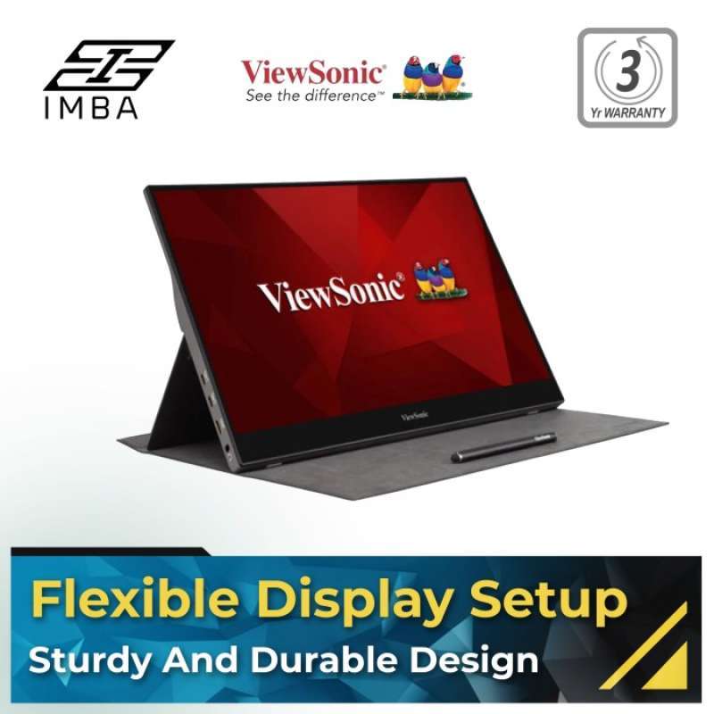 Promo Viewsonic 16 Td1655 Touch Portable Monitor [1080p, 60hz] Diskon ...