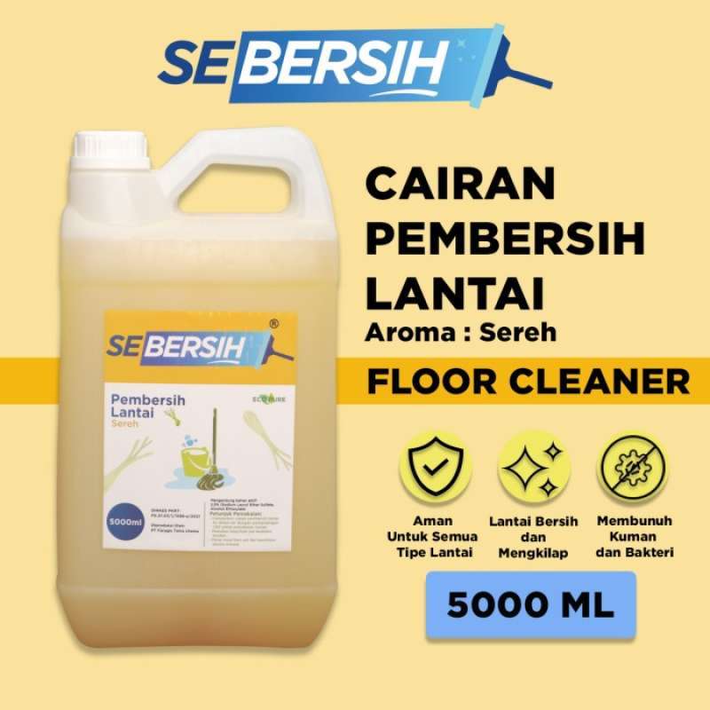 Jual Sebersih - Floor Cleaner / Sabun Pel Lantai 5 Liter / Galon ...