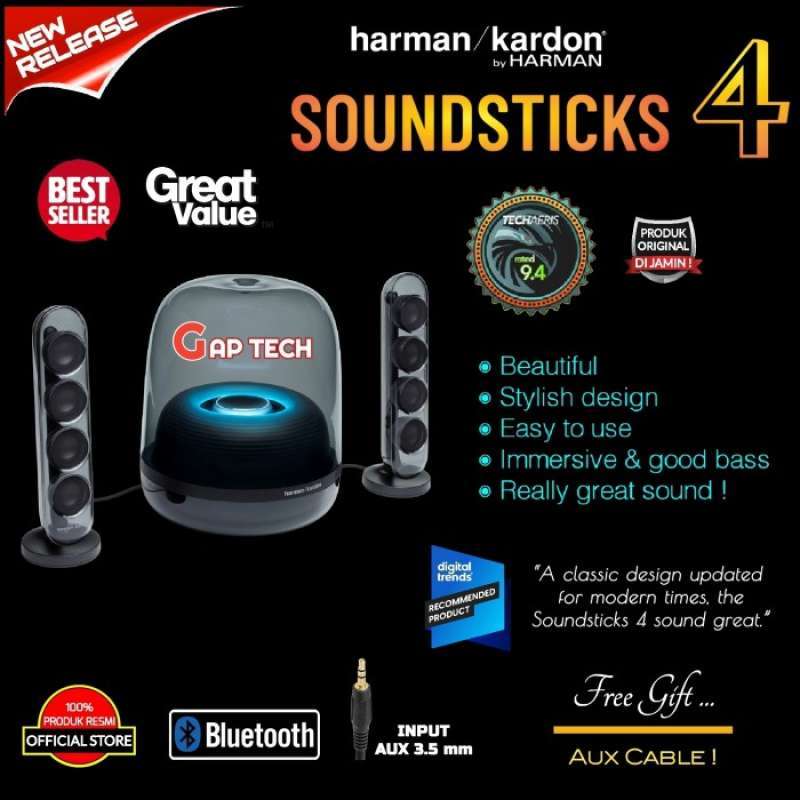 Promo Harman Kardon Soundsticks 4 / Soundstick 4 / Successor ...
