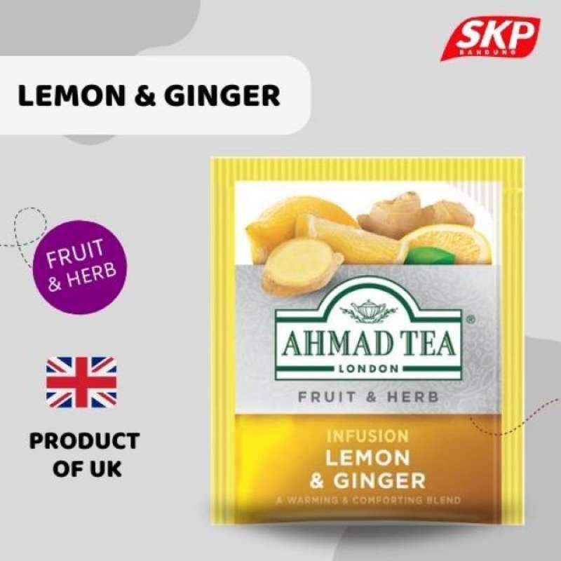 Jual Ahmad Tea - Lemon Ginger - Fruit Herb di Seller SKP Bandung ...