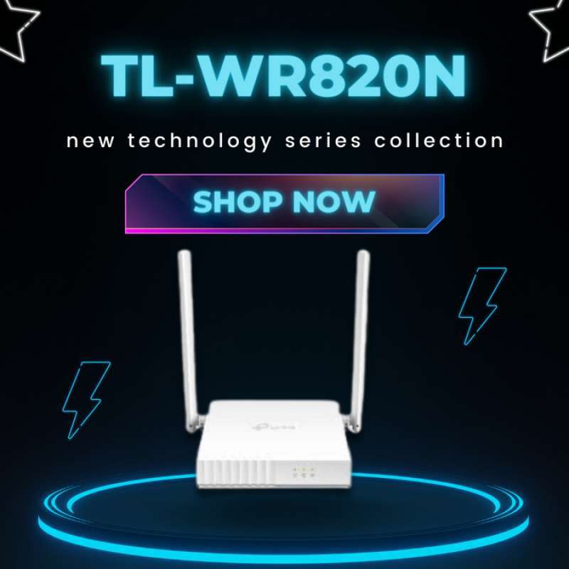 Promo TPLINK TL-WR820N Wireless N Router Repeater Access Point WISP ...