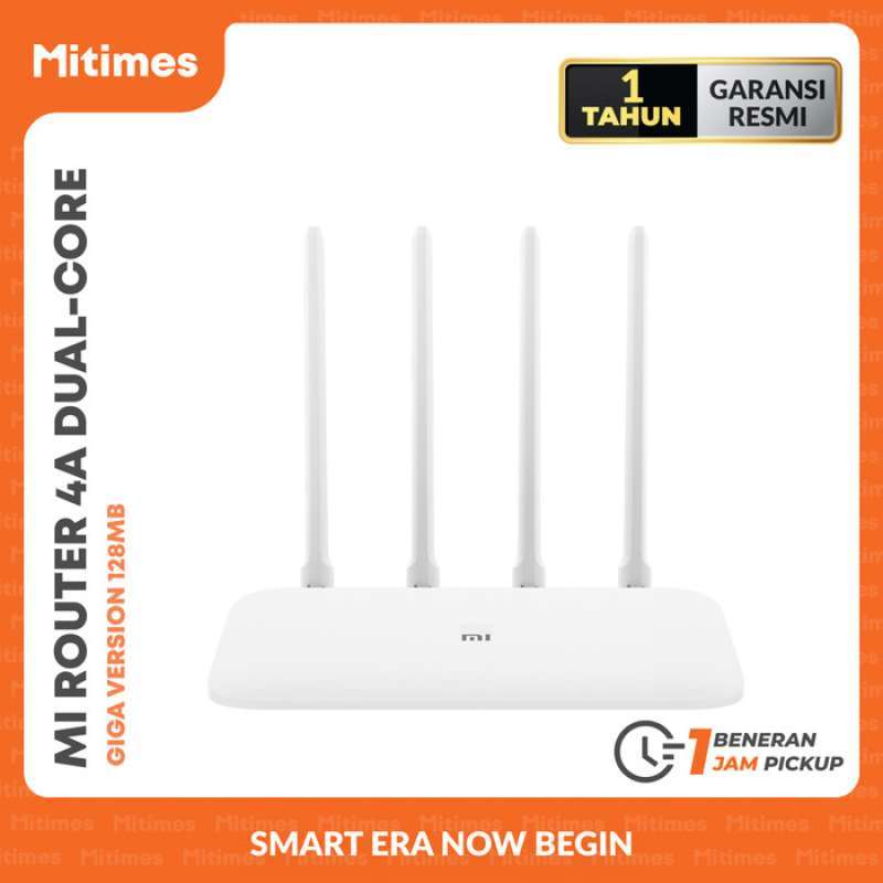 Promo Mi Wirelles Router 4A Gigabit Edition 2.4 & 5 GHz Wifi AC1200 Diskon 23% di Seller Tikno ...
