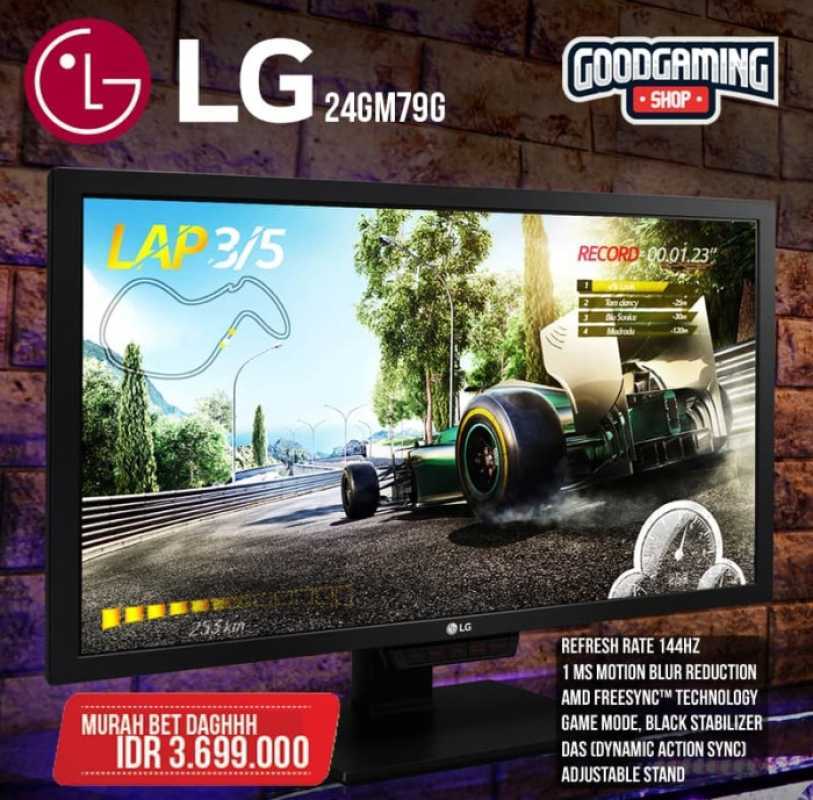 Promo LG 24GM79G 144hz Gaming Monitor Diskon 23% di Seller Tikno Store - Kalibata, Kota Jakarta ...