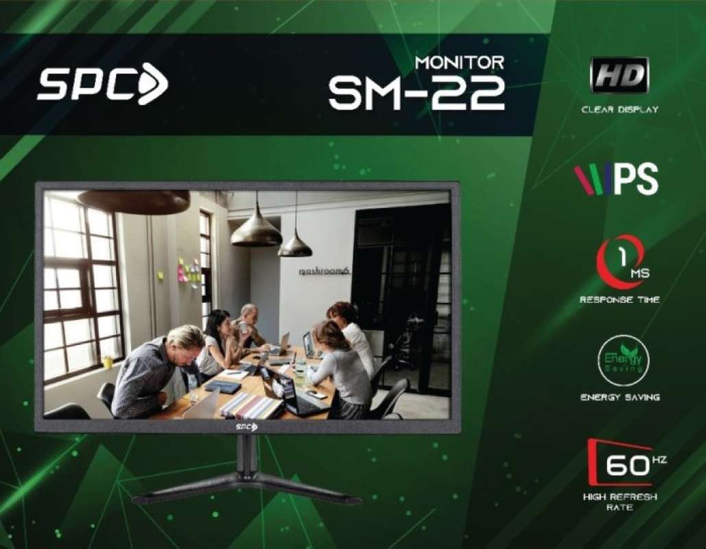 Promo Spc Monitor Led Pc Gaming 22 Inch - Garansi Resmi 1 Tahun Diskon ...