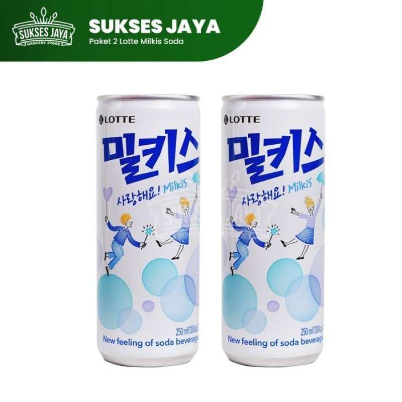 Jual Susu Soda Lotte Milkis Soda 2 Pcs Di Seller Sukses Jaya Malang ...