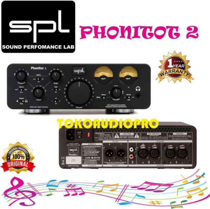 Promo SPL Phonitor 2 120V Rail Headphone Monitoring Amplifier Diskon 23% di Seller Focus ID ...