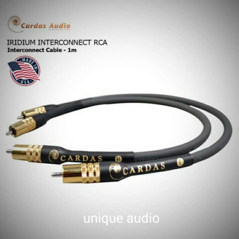 Promo Cardas Audio Iridium Interconect RCA to RCA cable 1m Diskon 23% ...