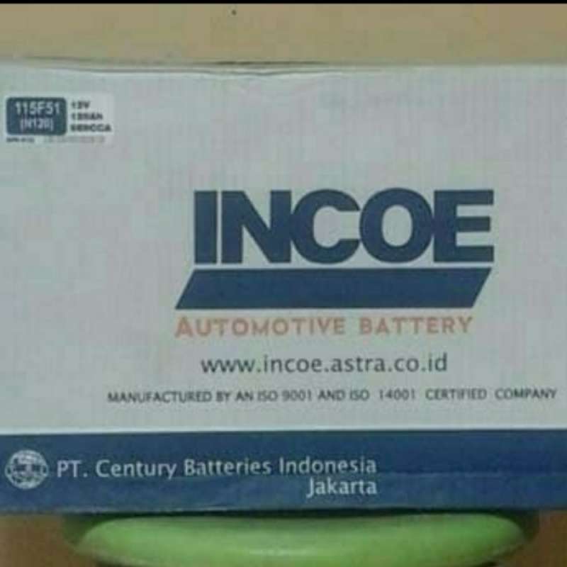 Promo battery aki incoe premium n120 12v 120ah original Astra ...