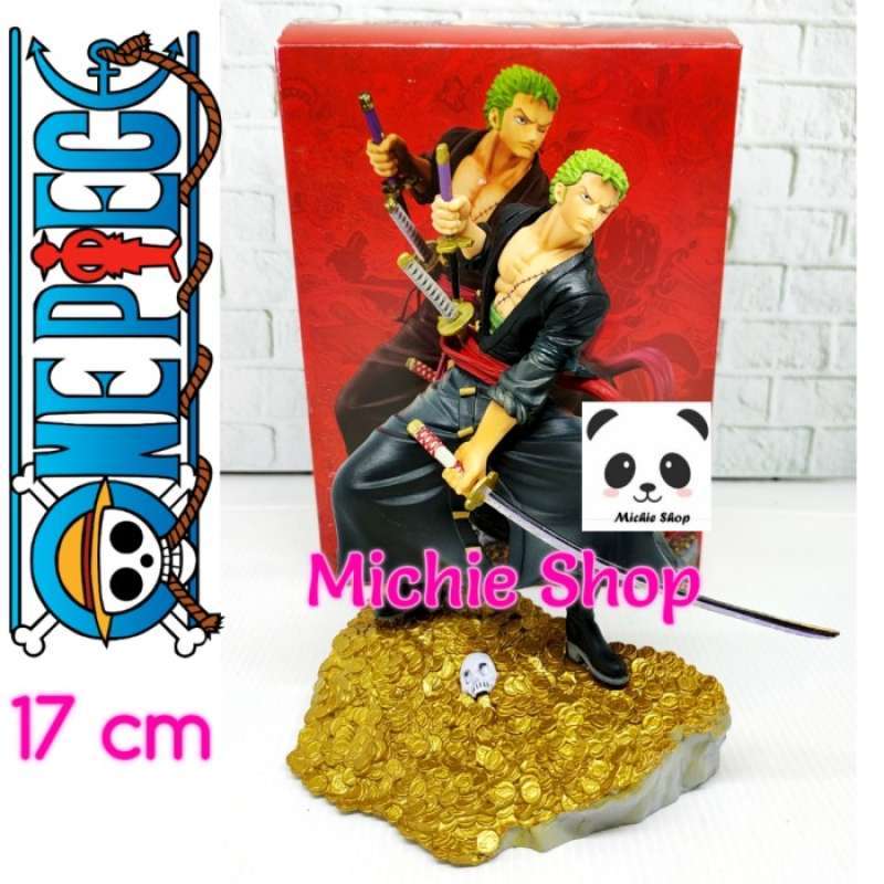 Promo Figure Zoro Wano Arc (17 cm) Topper Anime One Piece Samurai ...