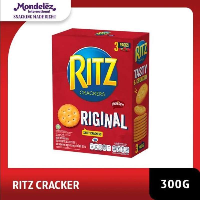 Jual RITZ ORIGINAL CAMILAN ASIN GURIH KEMASAN BOX 300GR di Seller EV ...