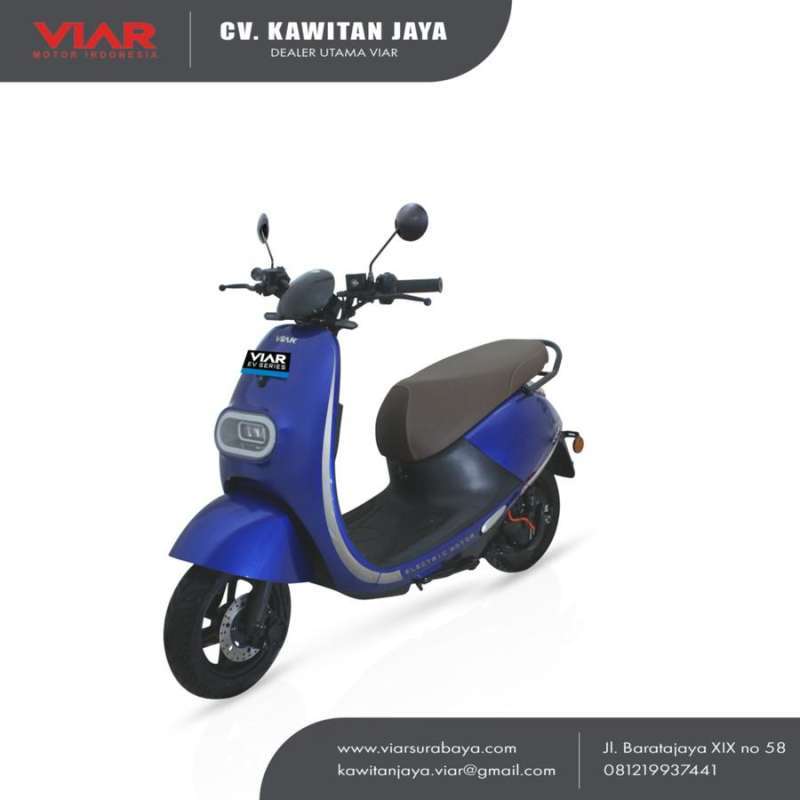 Jual Motor Listrik Viar New Q1 / New Q1l (on The Road) - Putih Di ...