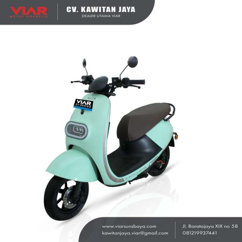 Jual Motor Listrik Viar New Q1 / New Q1l (on The Road) - Putih Di ...