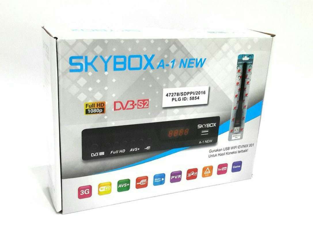 Jual Receiver Parabola Skybox A1 Di Seller Emma Store - Tegal Parang ...