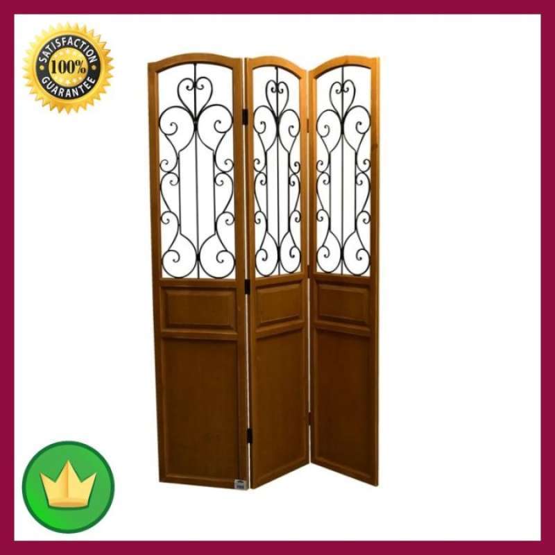 Jual Partisi Kayu 3 Panel 176x39x1.8 Cm - Kuning Di Seller Teman ...