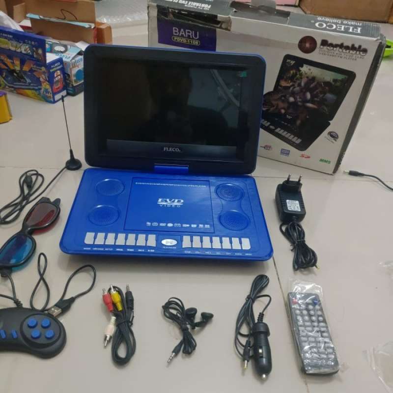 Jual Amd Evd / Dvd Player Portable Fleco 7,8 Fl-780 Di Seller ...