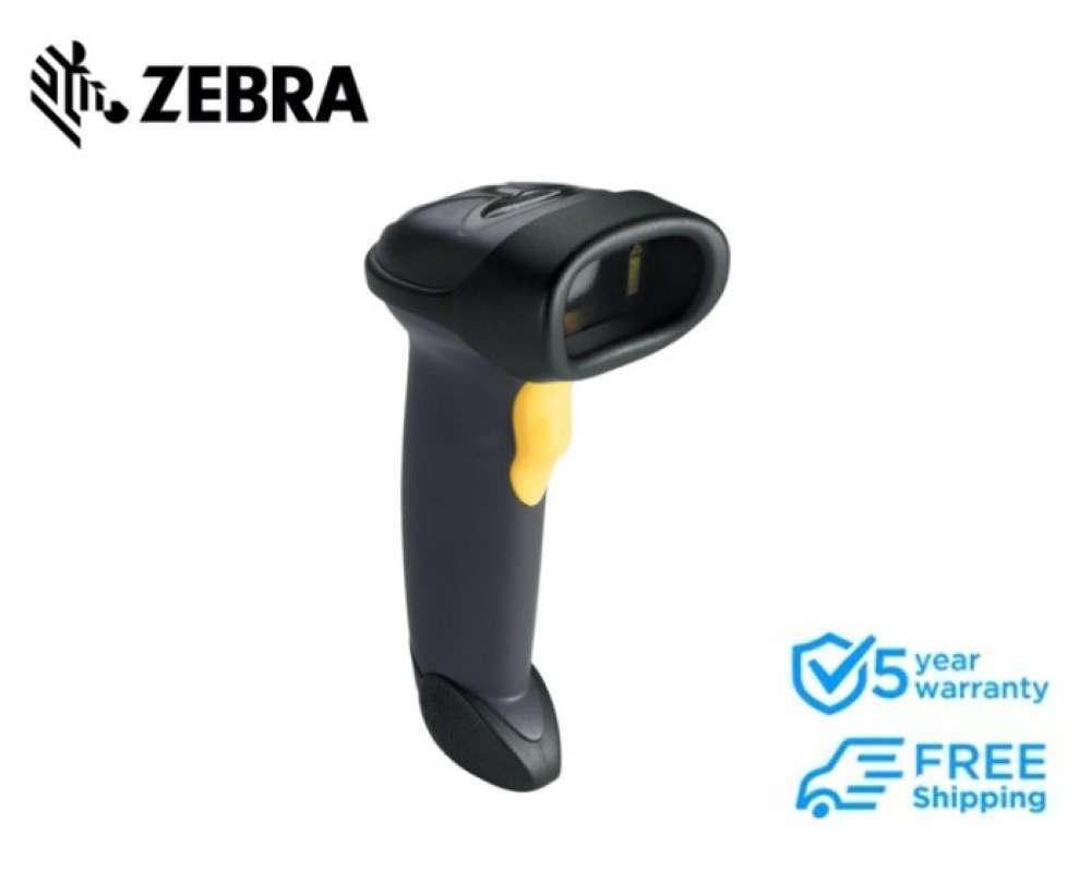 Promo Zebra Ls2208 1D Wire Barcode Scanner With Usb Kit (Ls2208-Sr2000R ...