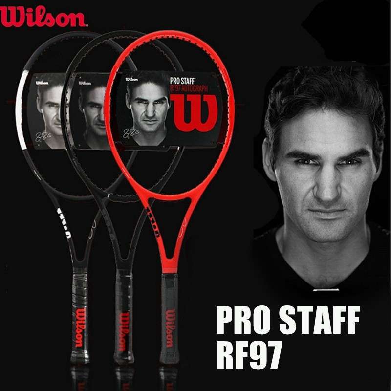 Promo Raket Racket Tennis Carbon Premium Professional Pro Rf97 Federer ...