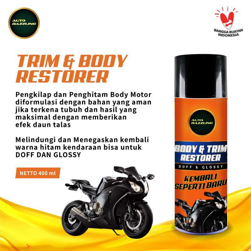 Jual Pengkilap dan Penghitam Bodi Motor Auto Dazzling Trim & Body ...