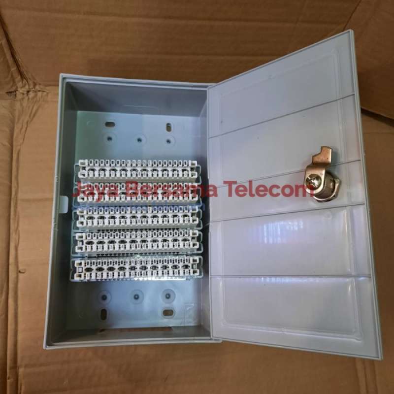 Promo Box Telpon Indoor 50 pair lengkap BMF 5way + LSA Plus Krone 5pcs ...