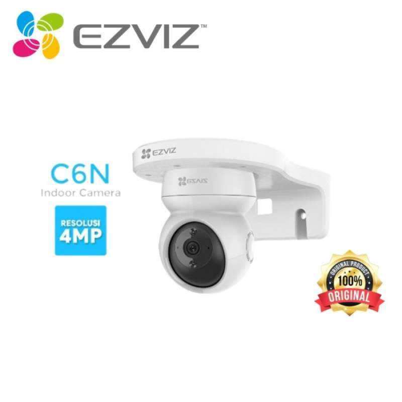 Jual EZVIZ C6N 4MP Bundle Wall Mount - Smart Wifi & port RJ45 Pan ...