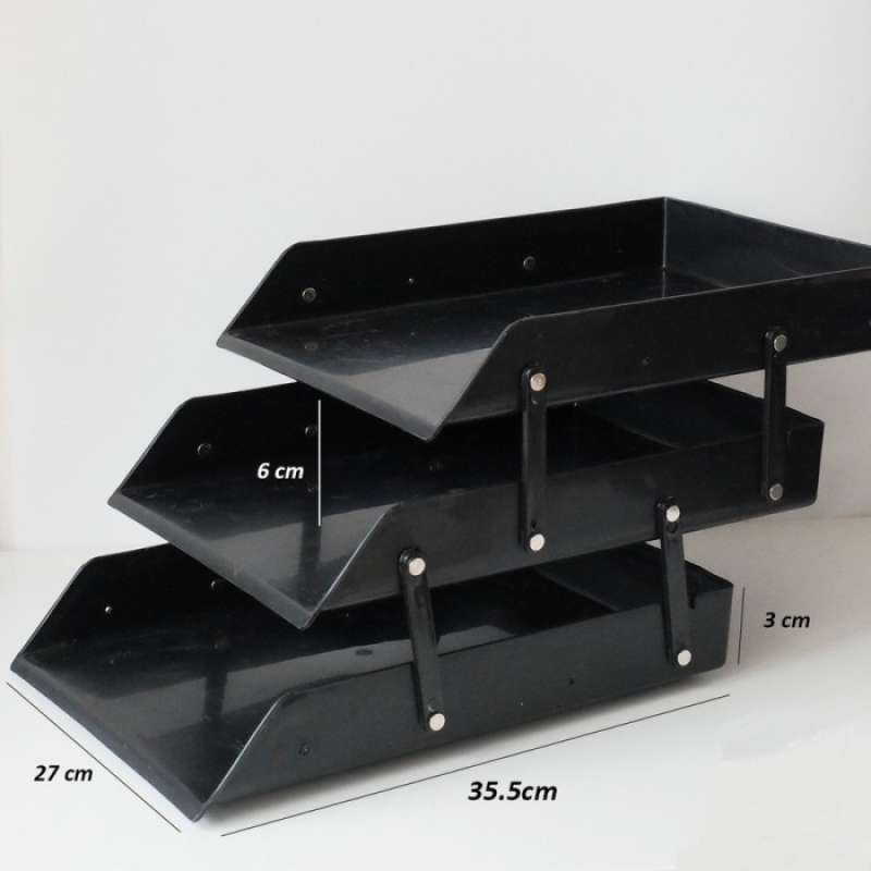 Jual Rak 3 Susun/laci Dokumen/rak Kertas Meja/rak Di Seller Hexana ...