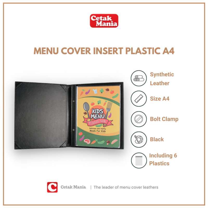 Promo BUKU MENU RESTORAN ISI PLASTIK A4 - READY STOCK Diskon 23% di ...