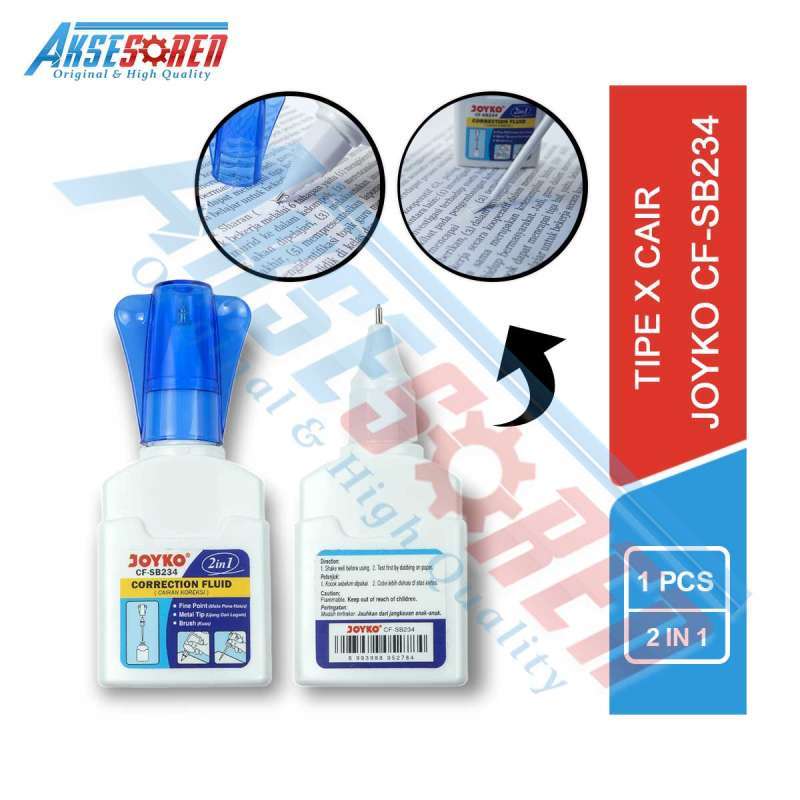 Promo Aksesoren Tipe x Cair Joyko [CF-SB234/1 Pcs] / Tip X Joyko ...