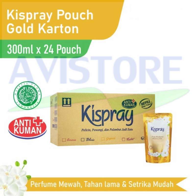 Jual Kispray Glamorous Gold Refill Pouch 280ml [ 1 Dus/24 Pcs ] Di Seller Avistore - Jaka ...