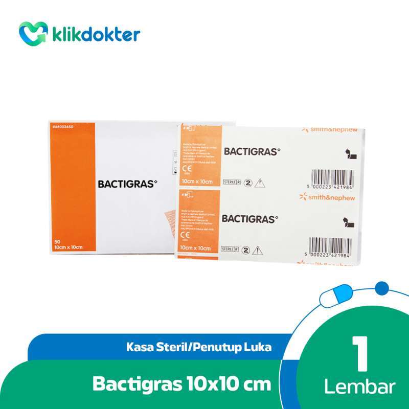 Promo Bactigras 10x10cm - Kasa Steril Cegah Infeksi Diskon 20% Di ...