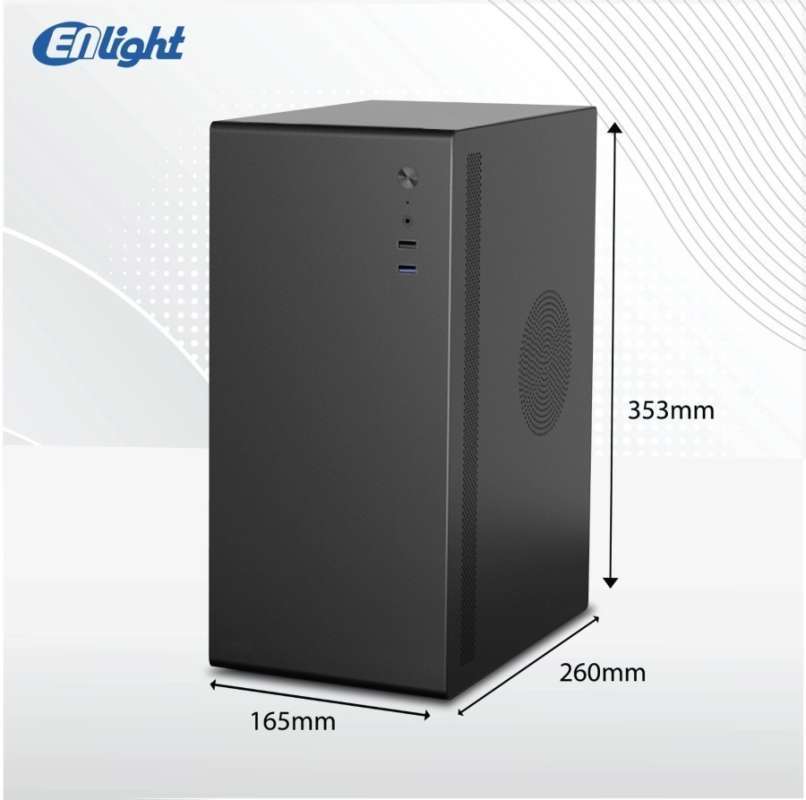 Jual Casing Pc Enlight En-200 Micro Atx Include Psu 300watt Di Seller ...