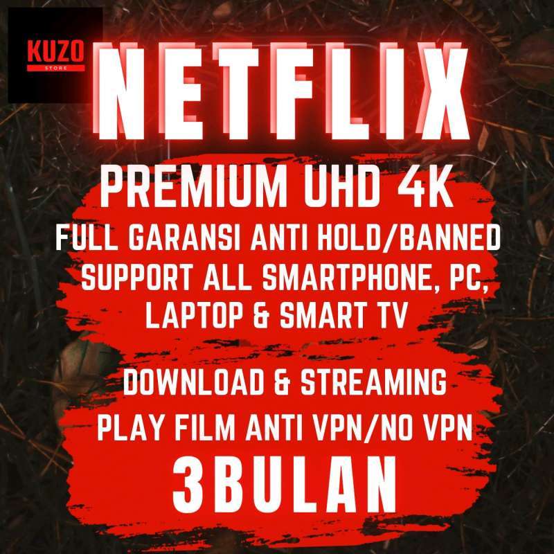 Promo Netflix Premium Private Profile 3 Bulan Murah Diskon 36% Di Seller Kuzostore - Kebayoran ...
