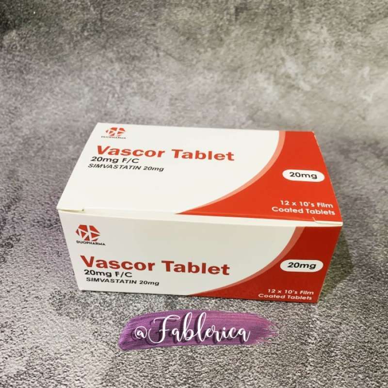 Jual Ready Vascor 20 Mg #my Healt Headquarters Di Seller Health ...
