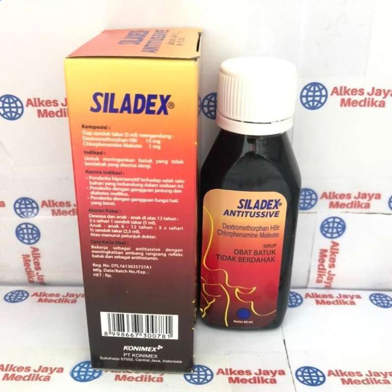 Jual Siladex Antitussive Sirup 60ml - Obat Batuk Tidak Berdahak Di ...