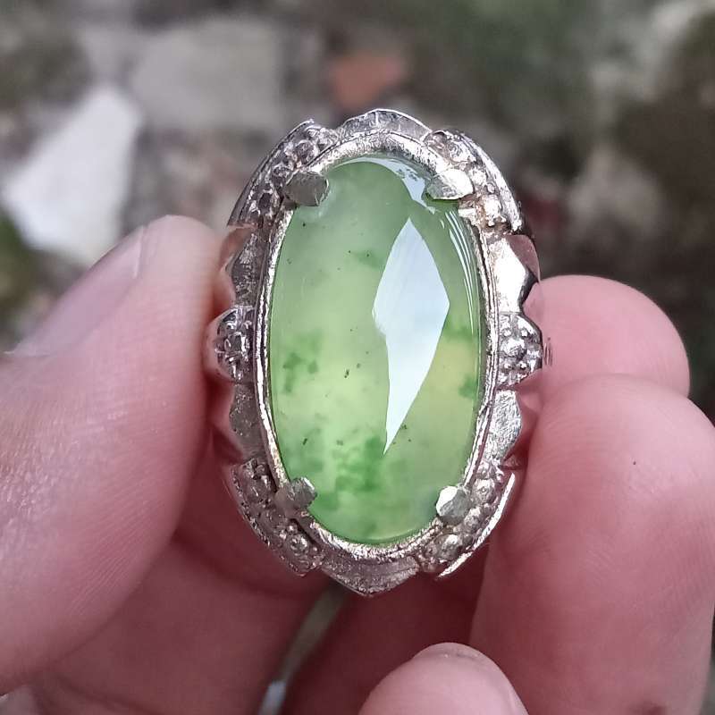Jual Original Batu Lumut Sungai Dareh Pucuk Pisang Kristal Batu Akik Natural Asli Daerah